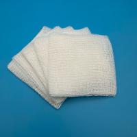 China 100% Cotton Surgical Gauze Pad 3x3 Inch Sterile Absorbent Swab for Wound Care CE Certified for sale