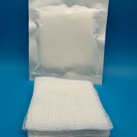 China 100% Cotton Surgical Gauze Pad 3x3 Inch Sterile Absorbent Swab for Wound Care CE Certified for sale