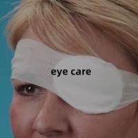 China Sterile Oval Eye Protection Pad Dressing - Absorbent Cotton Medical Consumables 50mm Size for sale