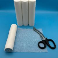 China CE ISO Certified Sterile Medical Gauze Bandage 14cm x 7m with 40s/30x30 Mesh for Wound Care for sale