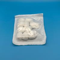 China 100% Cotton Ball Sterile Packaging Medical Consumables 0.5g 500pcs for sale