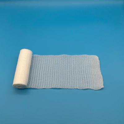 China PBT Elastic Conforming Stretch Gauze Bandage 4m Length - 6cm & 8cm Width Options with FDA Certification for sale