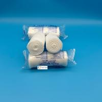 China PBT Elastic Conforming Stretch Gauze Bandage 4m Length - 6cm & 8cm Width Options with FDA Certification for sale