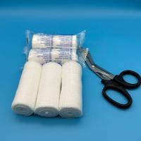 China PBT Elastic Conforming Stretch Gauze Bandage 4m Length - 6cm & 8cm Width Options with FDA Certification for sale