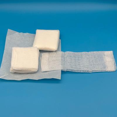 China Sterile Single Use Medical Gauze Swab 2x2 Inch 26x18 Mesh EO Sterilized Dressing for sale