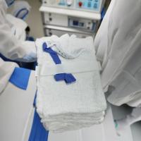 China Sterile Medical Gauze Swab Abdominal Pads 10x20cm with Blue Tape Surgical Lap Sponge Absorbent for sale