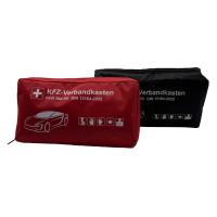 China Automotive First Aid Kit DIN13164-2022 Compliant with 160x210cm Emergency Blanket and 145mm Medical Scissors for sale