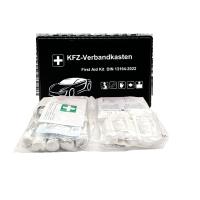 China ABS/PP Automotive First Aid Kit DIN 13164-2022 Certified 25×13×6.5cm Vehicle Emergency Medical Supplies for sale