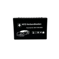 China ABS/PP Automotive First Aid Kit DIN 13164-2022 Certified 25×13×6.5cm Vehicle Emergency Medical Supplies for sale