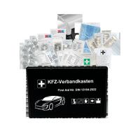 China ABS/PP Automotive First Aid Kit DIN 13164-2022 Certified 25×13×6.5cm Vehicle Emergency Medical Supplies for sale