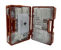 China DIN 13169 Certified First Aid Kit 32cm Wall-Mounted with Custom Logo for Industrial Workplace Safety for sale