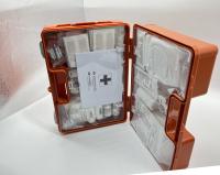 China DIN 13169 Certified First Aid Kit 32cm Wall-Mounted with Custom Logo for Industrial Workplace Safety for sale