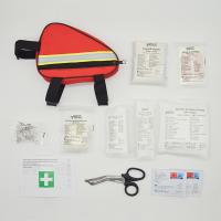 China DIN 13167 Cycling Motorcycle First Aid Kit with 14.5cm Scissors and 160x210cm Thermal Blanket for sale