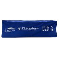 China 3-in-1 Vehicle First Aid Kit DIN 13164-2022 Compliant with Safety Vest & Warning Triangle for Automotive Emergency for sale
