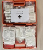 China Wall-Mounted DIN 13169 First Aid Kit with 60x80cm Compress & 160x210cm Emergency Blanket for Industrial Workplace Safety for sale