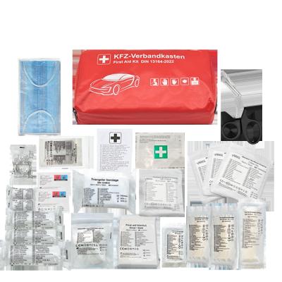 China Automotive Emergency Vehicle First Aid Kit Medical Car First Aid Kit Items for sale