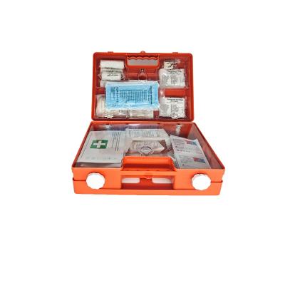 China DIN13157 Standard First Aid Kit 29×20×12cm Waterproof ABS Case with 61 Medical Supplies for sale