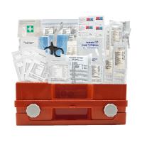 China DIN 13169 Wall-Mounted Industrial First Aid Kit 33.5x24.5x12.5cm ABS Case for sale
