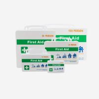China 326-Piece First Aid Kit for 100 People OSHA ANSI Compliant Customizable PP Case for sale