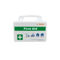 China Customized 10 Person First Aid Kit for Camping Emergency Medical Supplies 140x105x50mm for sale