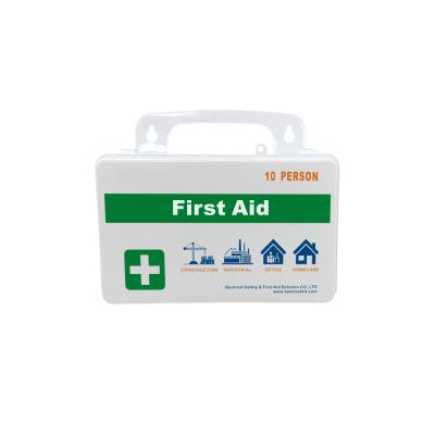 China Customized 10 Person First Aid Kit for Camping Emergency Medical Supplies 140x105x50mm for sale