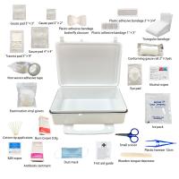 China OSHA ANSI Compliant First Aid Kit for 25 People PP Case Outdoor Camping Travel Emergency 250x170x75mm for sale