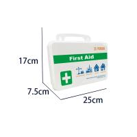 China OSHA ANSI Compliant First Aid Kit for 25 People PP Case Outdoor Camping Travel Emergency 250x170x75mm for sale
