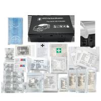 China DIN13164-2022 Vehicle First Aid Kit 25x13x6.5cm Nylon with CE ISO13485 MDR Certification for sale