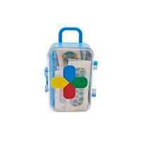 China Children's First Aid Kit with ABS Case for Home Office Outdoor Use - 51 Medical Items Included for sale