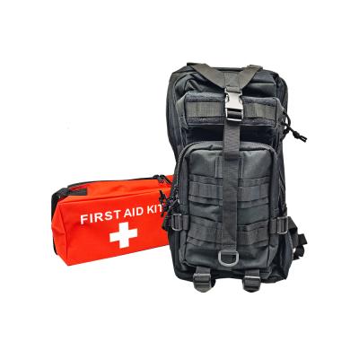 China Flood Fire Emergency Disaster Kit with First Aid Features - Class I Outdoor Survival Backpack with USB Charging for sale