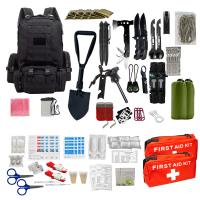China 55CM Outdoor Survival First Aid Medical Kit with 900D Waterproof Backpack and 1.4KG Weight for sale