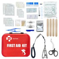 China CE Certified Veterinary First Aid Kit 23×17.5×7.5cm Waterproof Pet Emergency Care Bag for Dogs and Small Animals for sale