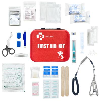 China CE Certified 23cm Waterproof Pet First Aid Kit for Dogs and Cats with Custom Logo Options for sale