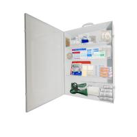 China DIN13157 Wall Mounted Metal First Aid Cabinet with Key Lock - 3-Tier Medicine Storage Box, CE/ISO Certified, Customizable Sizes for sale