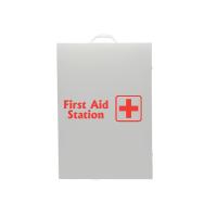 China Wall Mounted 3-Tier Metal First Aid Cabinet with Key Lock - Customizable Size & Colors - CE/ISO Certified for sale