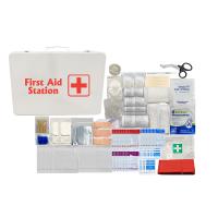 China OSHA ANSI Approved Metal First Aid Kit Wall Mounted 140x105x50mm to 360x250x80mm with CE ISO13485 Certification for sale