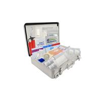 China Wall Mounted Metal First Aid Box 140-360mm Sizes with 5-100 Item Capacity for Home and Outdoor Use for sale