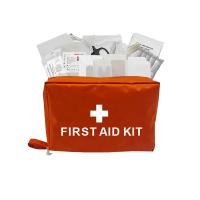 China Automotive Safety First-Aid Bag 25x13x6.5cm Nylon Medical Emergency Kit with Customization Options for sale
