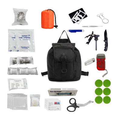 China Nylon Outdoor Emergency First Aid Kit 25x13x6.5cm for Camping Hiking Medical Supplies for sale