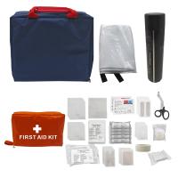 China Nylon First Aid Kit 25x13x6.5cm with Custom Logo Options for Home Office Outdoor Emergency for sale
