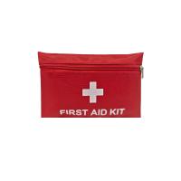 China First Aid Training Kit with Triangular Bandage and CPR Accessories - 25×13×6.5cm Nylon Bag for Home, Office & Outdoor Use for sale