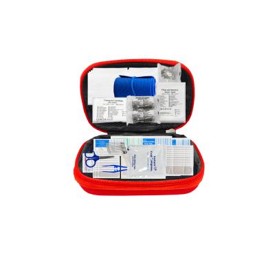 China 20 Piece EVA First Aid Kit Outdoor Survival Emergency with Hospital Grade Medical Supplies CE ISO for sale