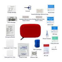 China 20 Piece EVA First Aid Kit Outdoor Survival Emergency with Hospital Grade Medical Supplies CE ISO for sale
