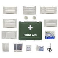 China Custom Logo ABS Workplace First Aid Kit BS8599-1 2019 CE Certified Emergency Medical Bag for sale