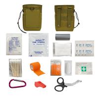 China Outdoor Adventure First-Aid Kit H001 with Nylon Construction and 51 Medical Items for Mountaineering Survival for sale