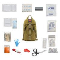 China Portable Outdoor First-Aid Kit Nylon Medical Kit for Camping Travel 8000 m² Facility YY 0033 Certified for sale
