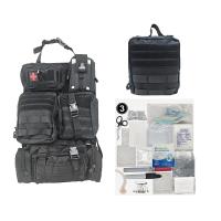 China DIN 13164-2022 Compliant Vehicle First Aid Kit - Professional Outdoor Tactical Rescue Medical Set with Nylon Construction for sale