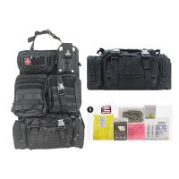 China DIN 13164-2022 Compliant Vehicle First Aid Kit - Professional Outdoor Tactical Rescue Medical Set with Nylon Construction for sale