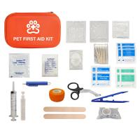 China Compact Veterinary First Aid Kit 23×17.5×7.5cm CE Certified for Dogs Cats Small Animals for sale