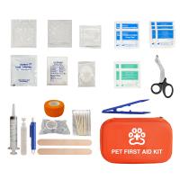 China Compact Veterinary First Aid Kit 23×17.5×7.5cm CE Certified for Dogs Cats Small Animals for sale